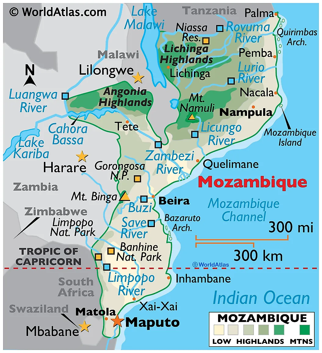 Places In News: Mozambique - The Study IAS