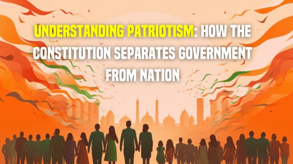 Understanding Patriotism: How The Constitution Separates Government ...