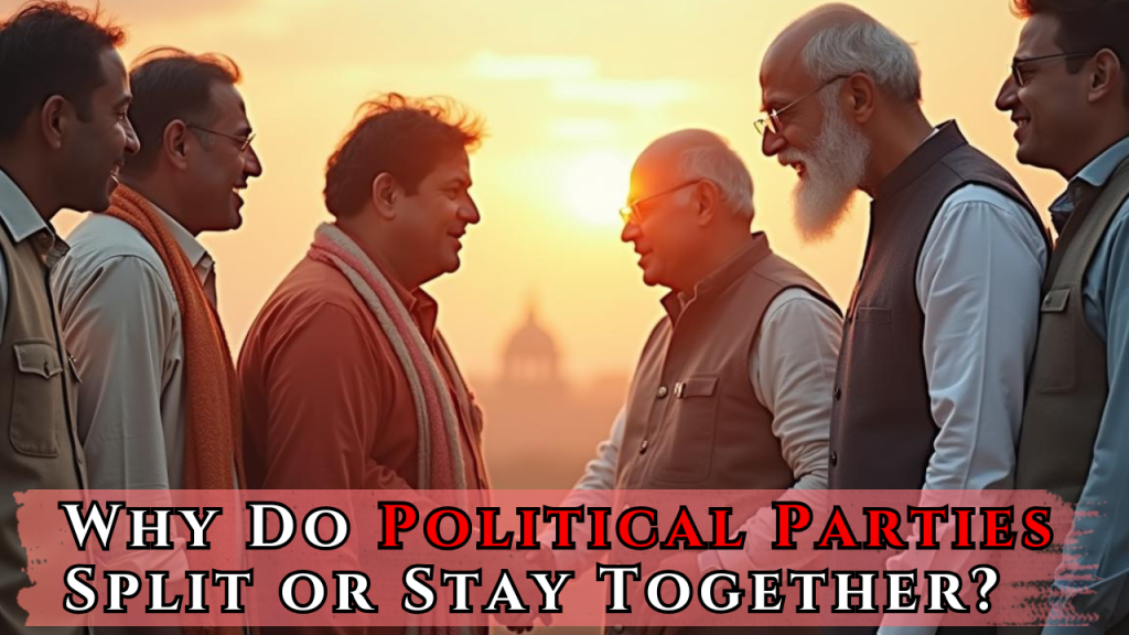 Why Do Political Parties Split Or Stay Together? 9747
