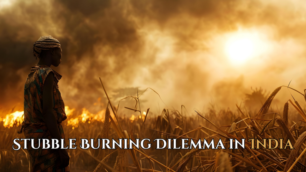 Farmers’ Stubble Burning Dilemma In India - The Study IAS